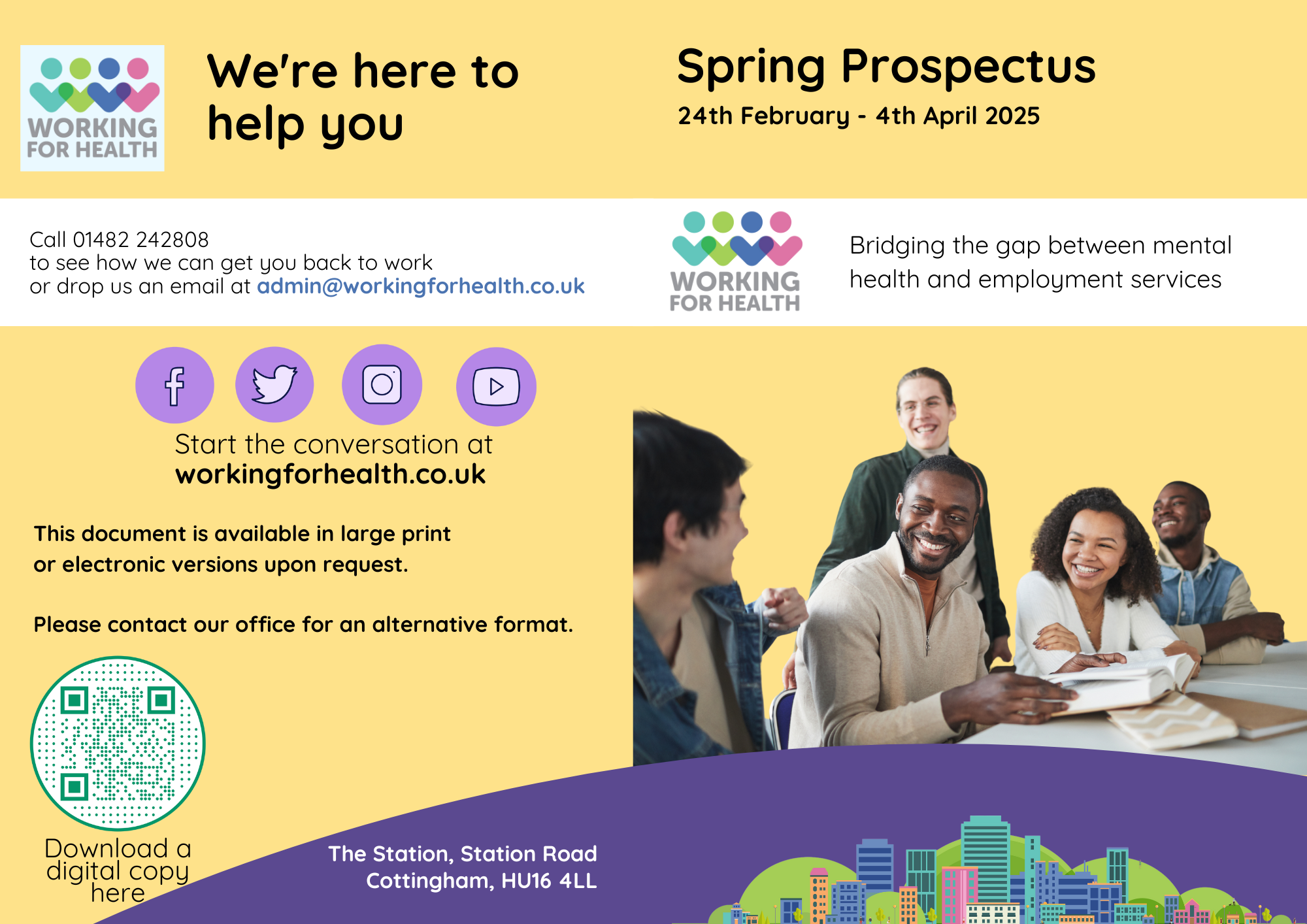 Spring Prospectus 2025 - Working For Health