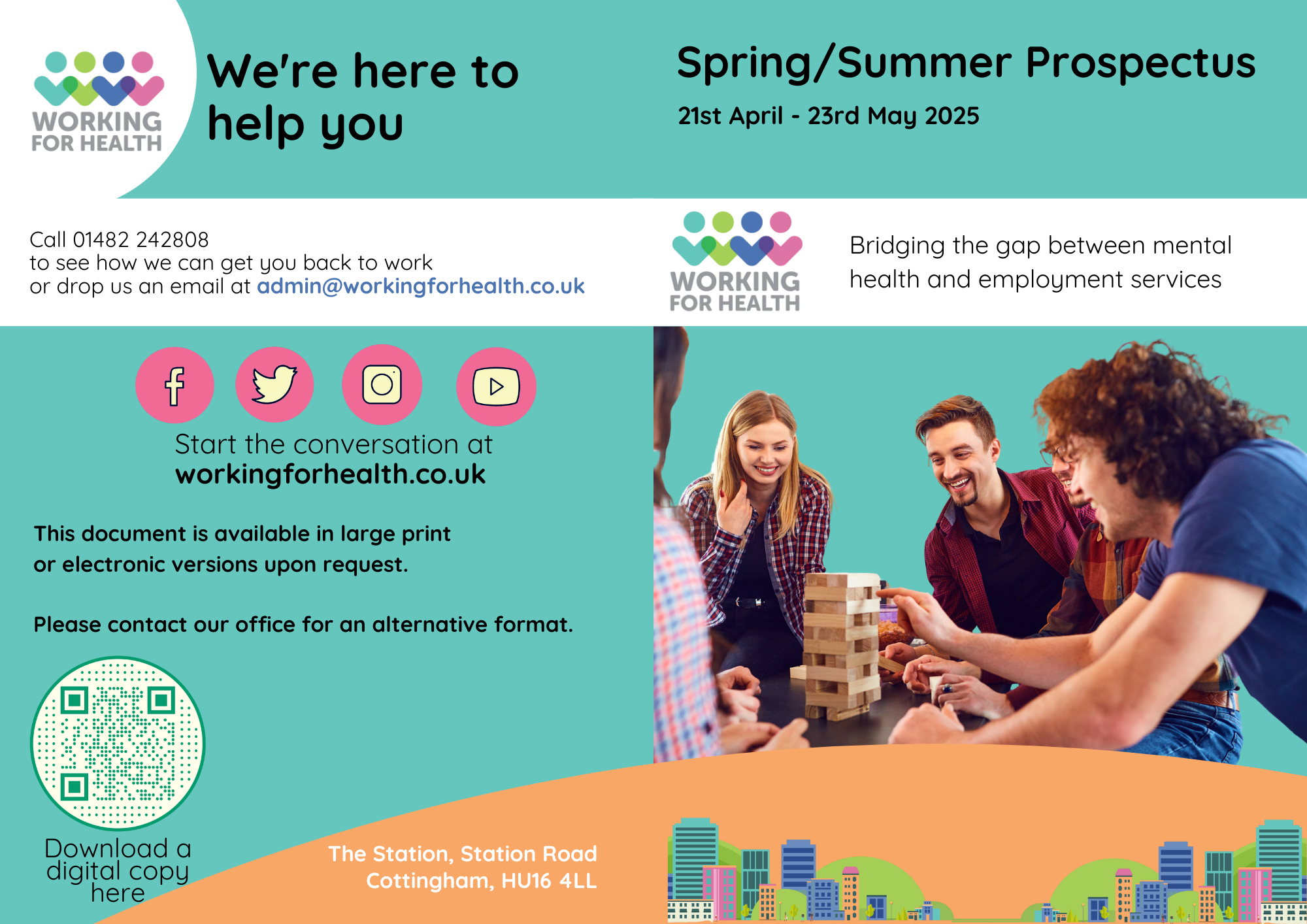 Spring Summer Prospectus 2025 - Working For Health