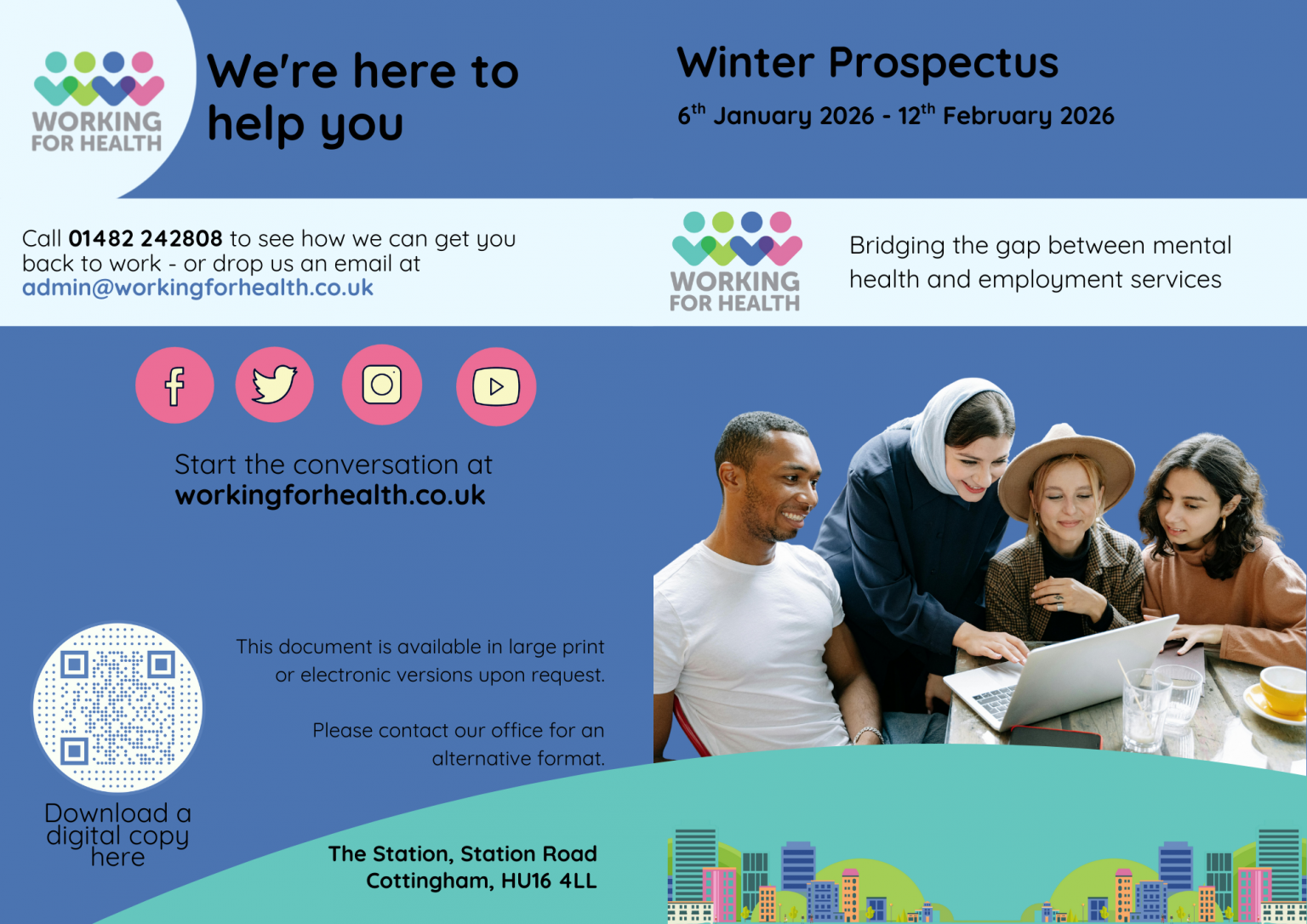 Winter Prospectus 2026 - Working For Health